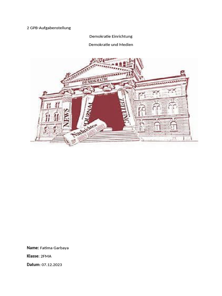 2 GPB-Aufgabenstellung - Kopie | PDF