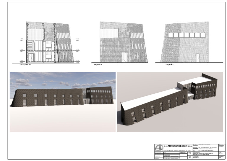 A06 - Fatade + 3D - 1-100 - A2 | PDF