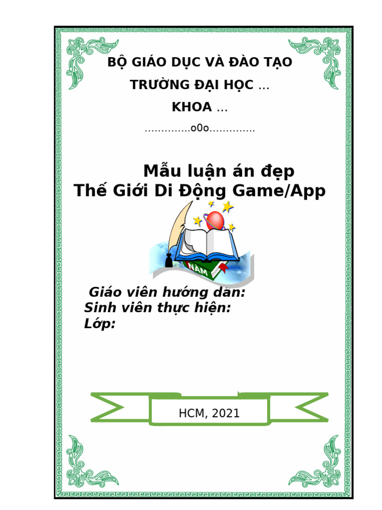 Tai Mau Bia Word Luan An 2021 Dep Mau So 7 | PDF