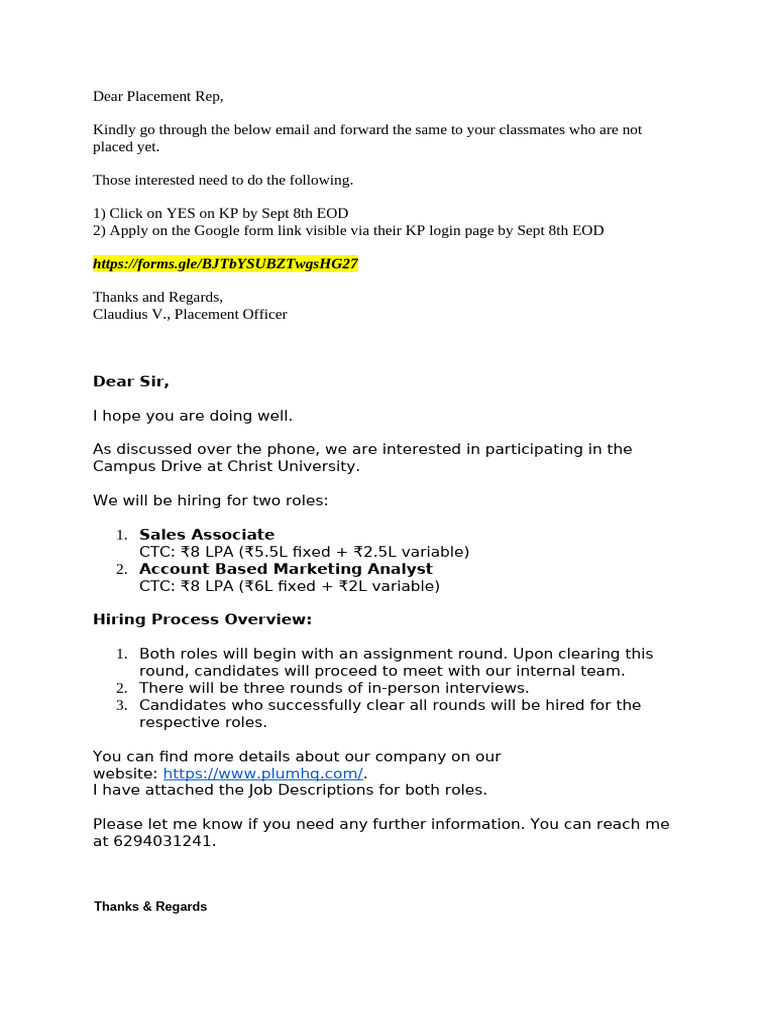 Emailer Plum - 09-05-2024 - 17 - 45 - 0 | PDF