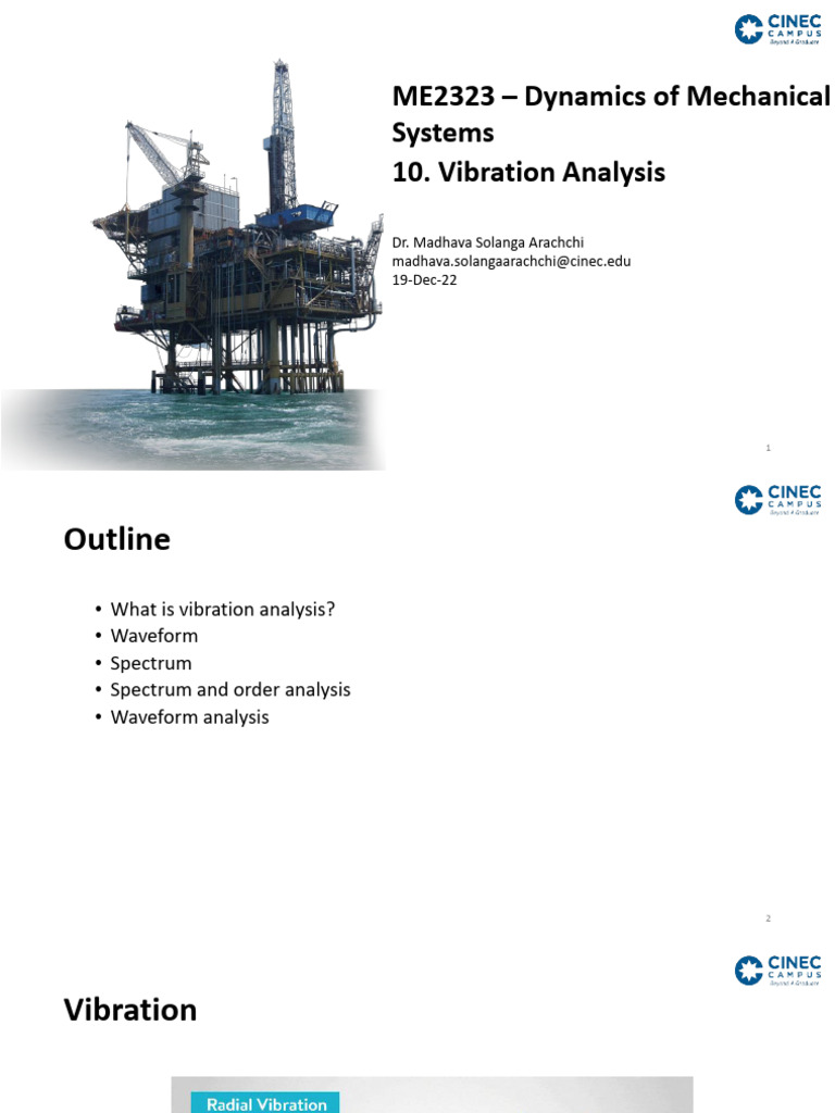 Vibration Analysis | PDF