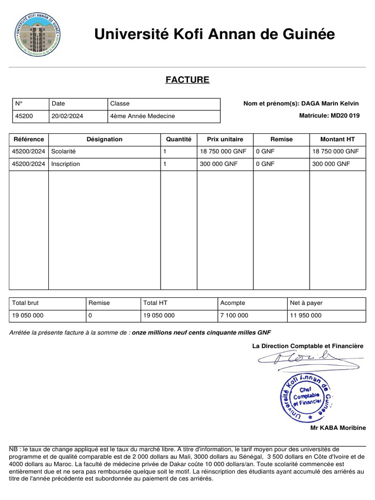 Facture PDF | PDF