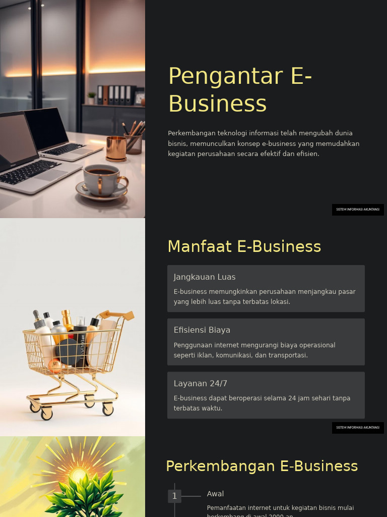 KELOMPOK 2 SIA - Pertemuan 3 Pengantar-E-Business | PDF