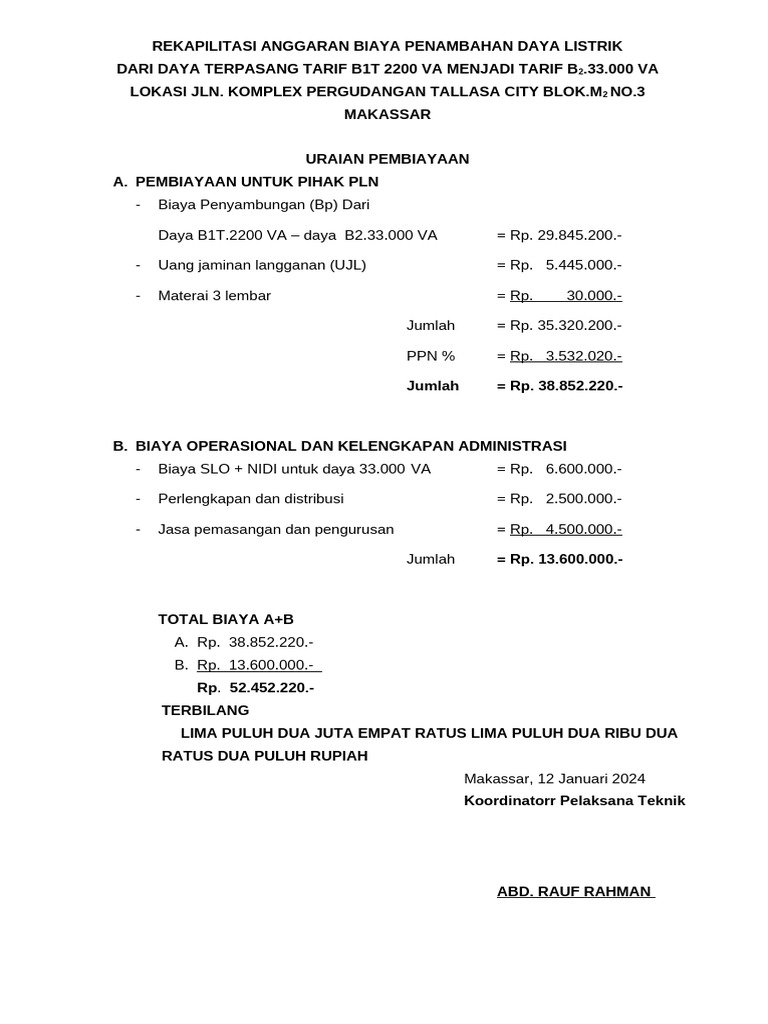 Andi Rauf Rahman | PDF