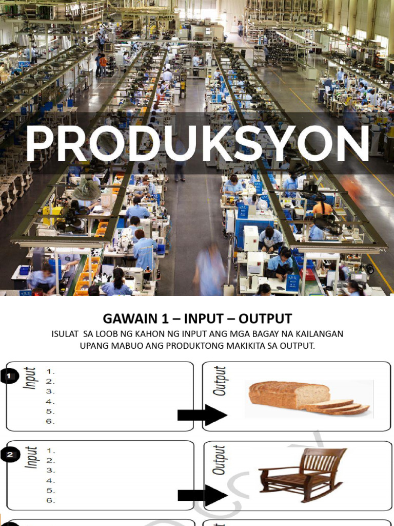 PRODUKSIYON | PDF