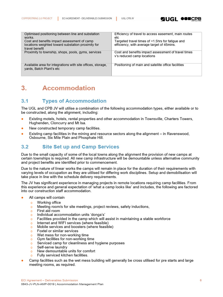 Accommodation plan | PDF