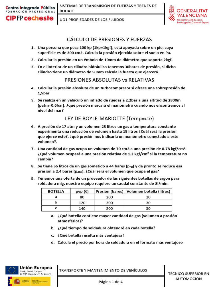 Ejercicios Tema1 | PDF