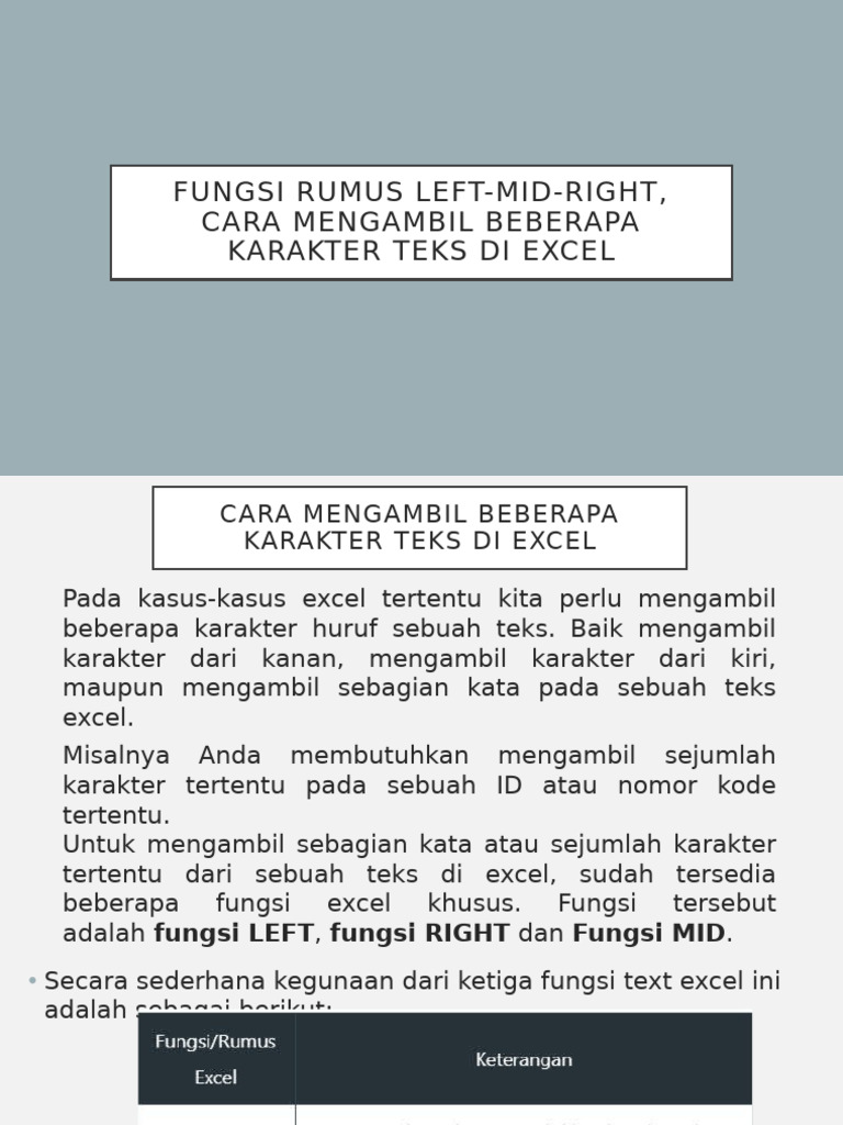 PERTEMUAN 11 Left, Mid, Right | PDF