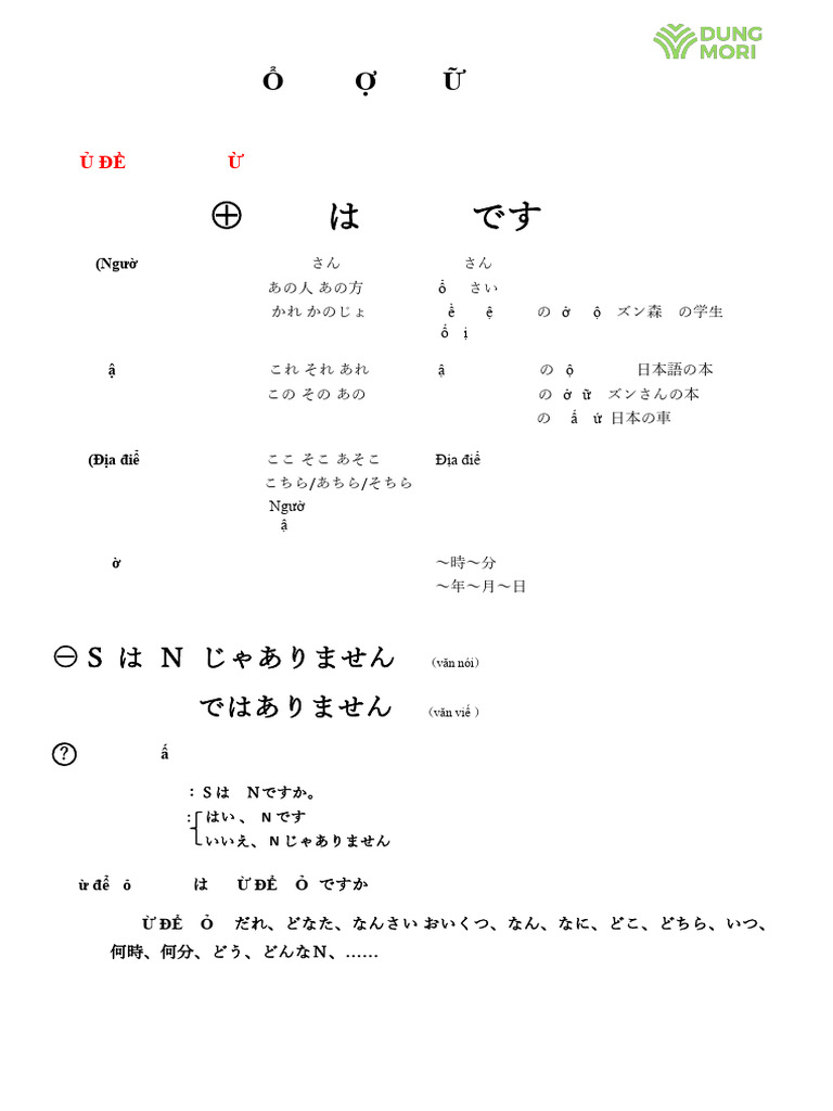 T NG H P NG Pháp N5 | PDF