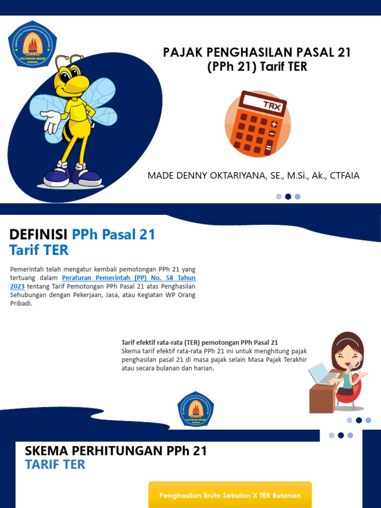 PPH 21 Tarif Ter | PDF