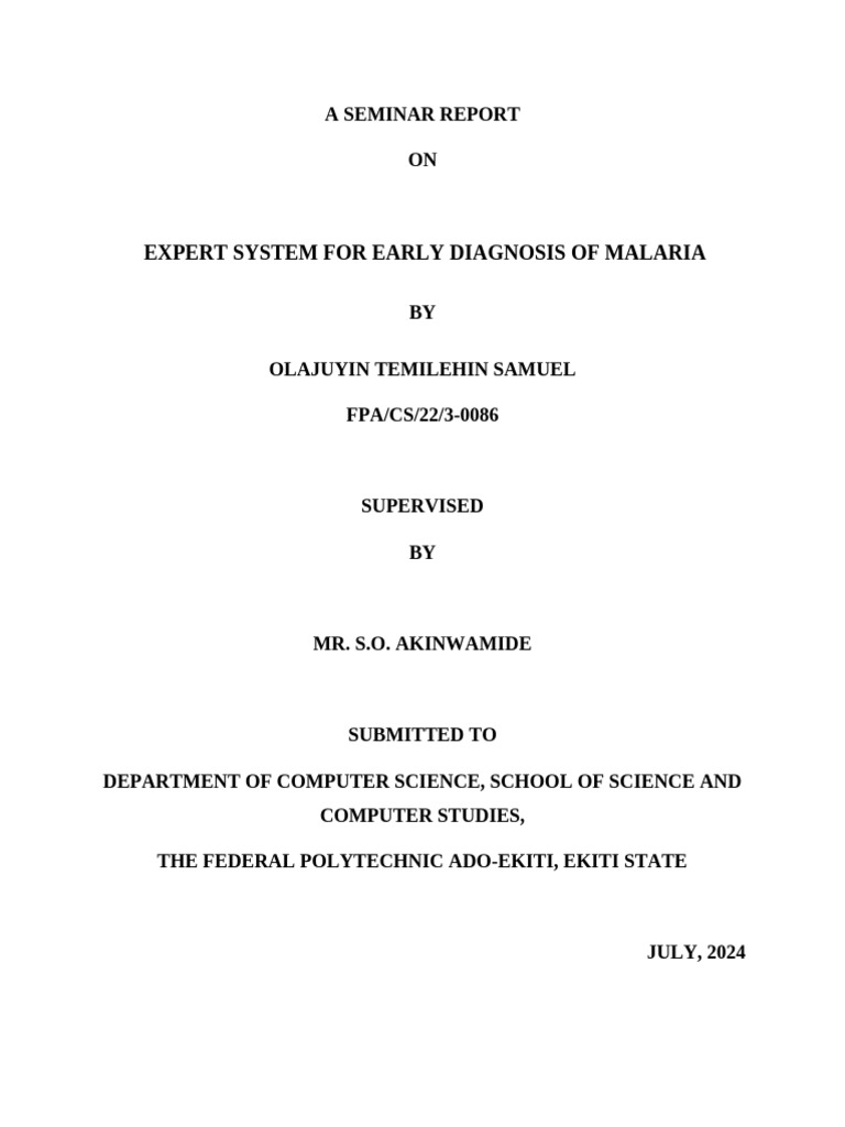 A SEMINAR REPORT | PDF