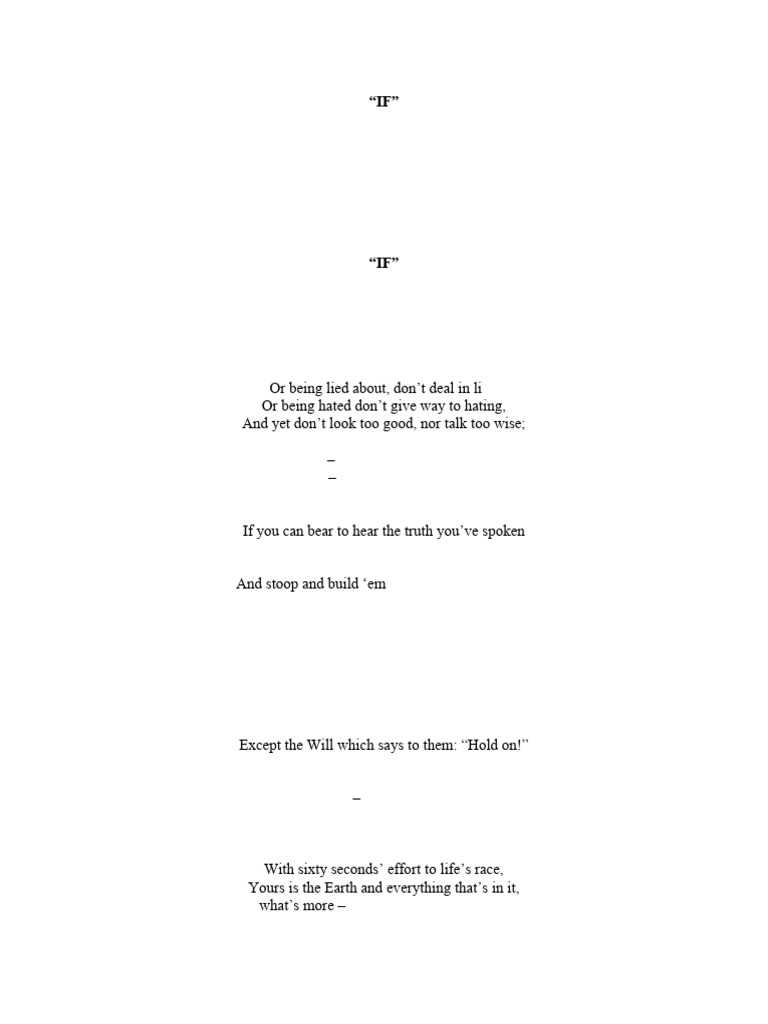 Kipling Poems English | PDF