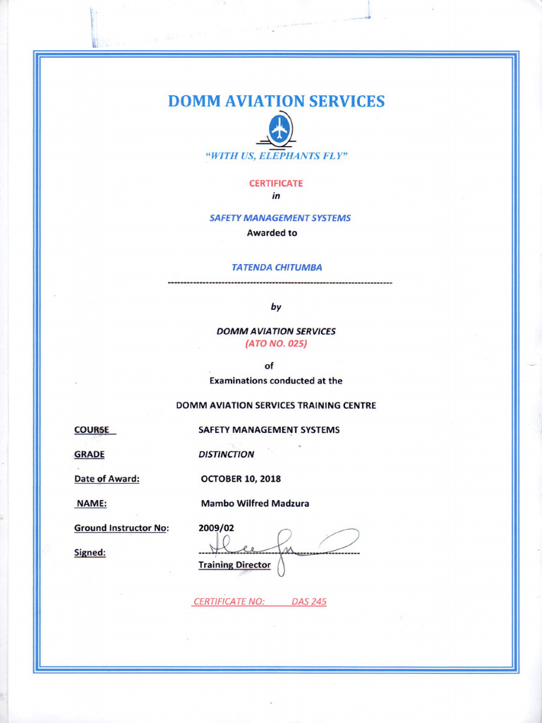Safety Management Systems | PDF