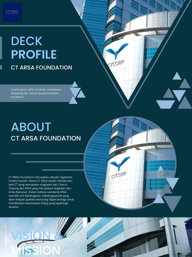 Deck Profile CT ARSA FOUNDATION | PDF