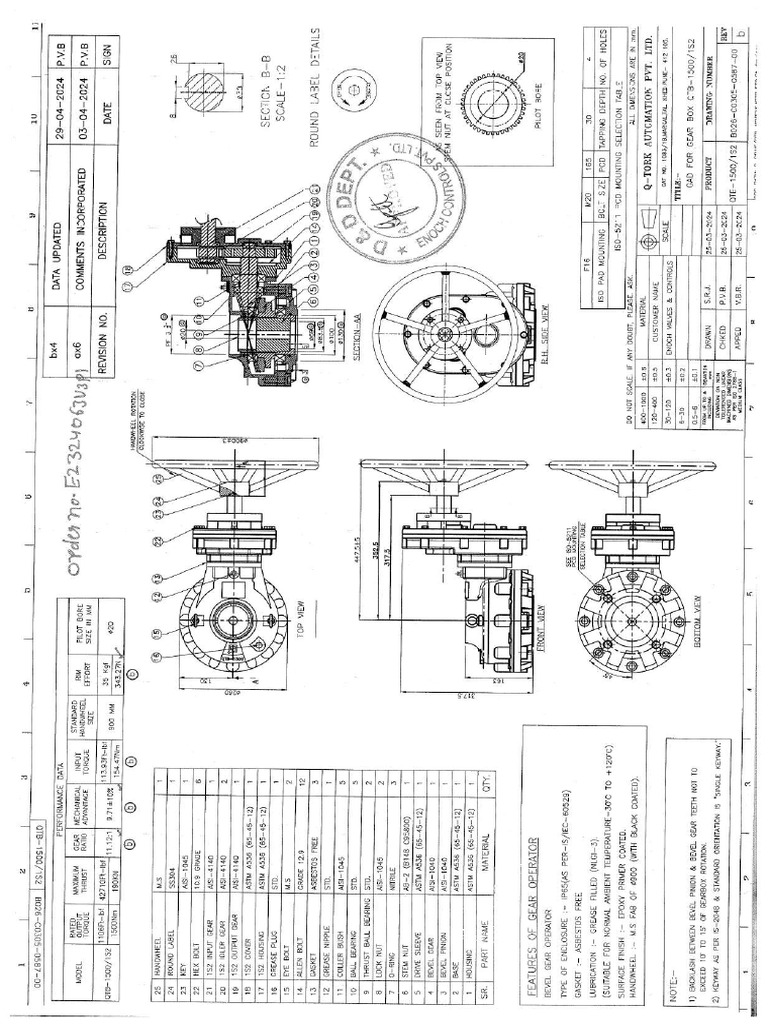 GEAR BOX GAD | PDF