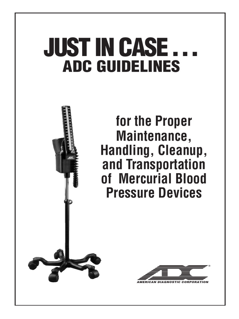 Guideline For Handling Mercury - ADC | PDF
