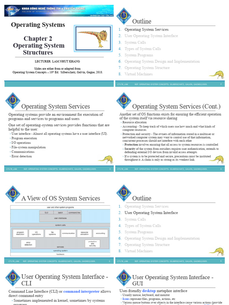 Chap2 - OS Structure - 2021 - in | PDF