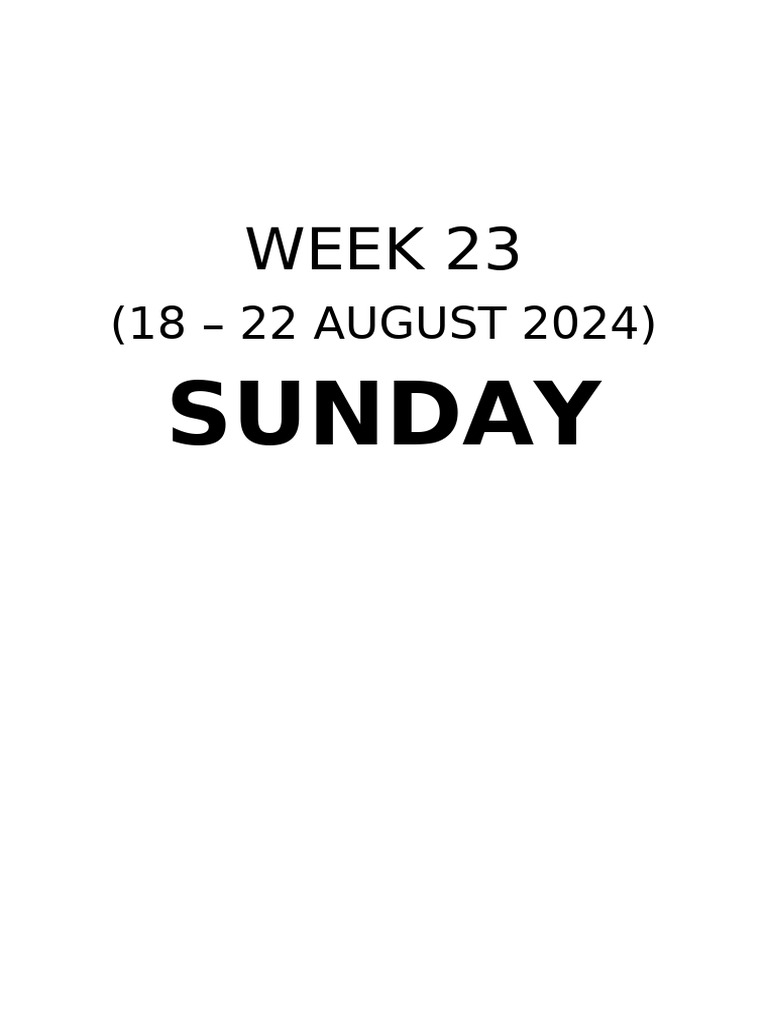 Lesson Plan Week 23 Nurain Izzatie | PDF
