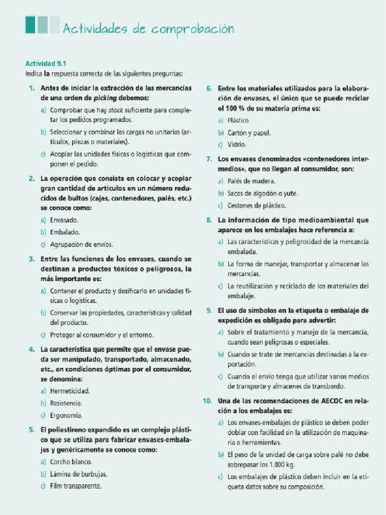 UD8 ACTIVIDADES Comprobación | PDF