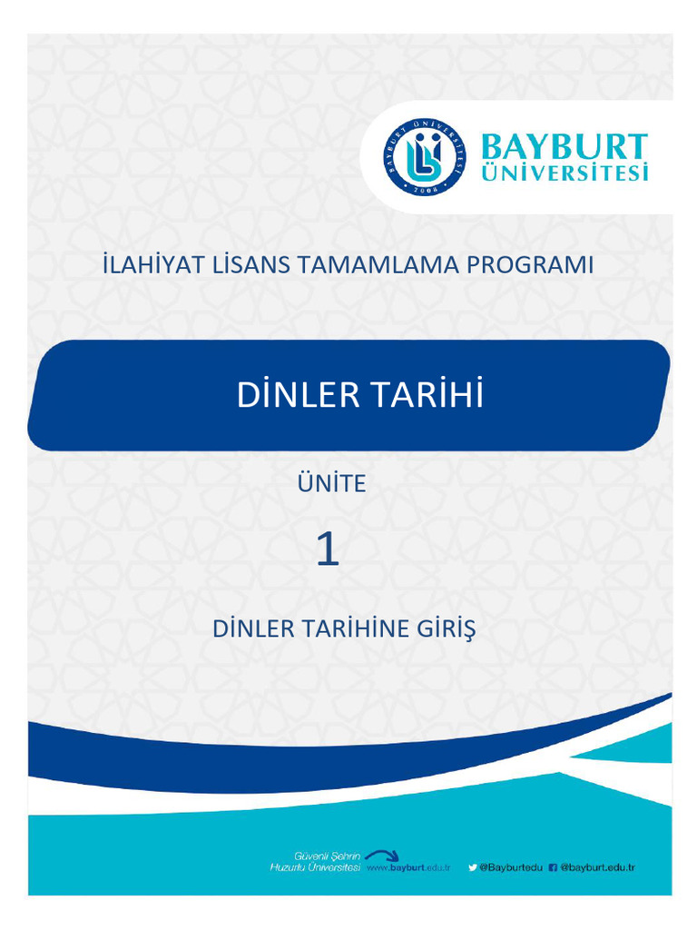 Dinler Tarihi Ders | PDF