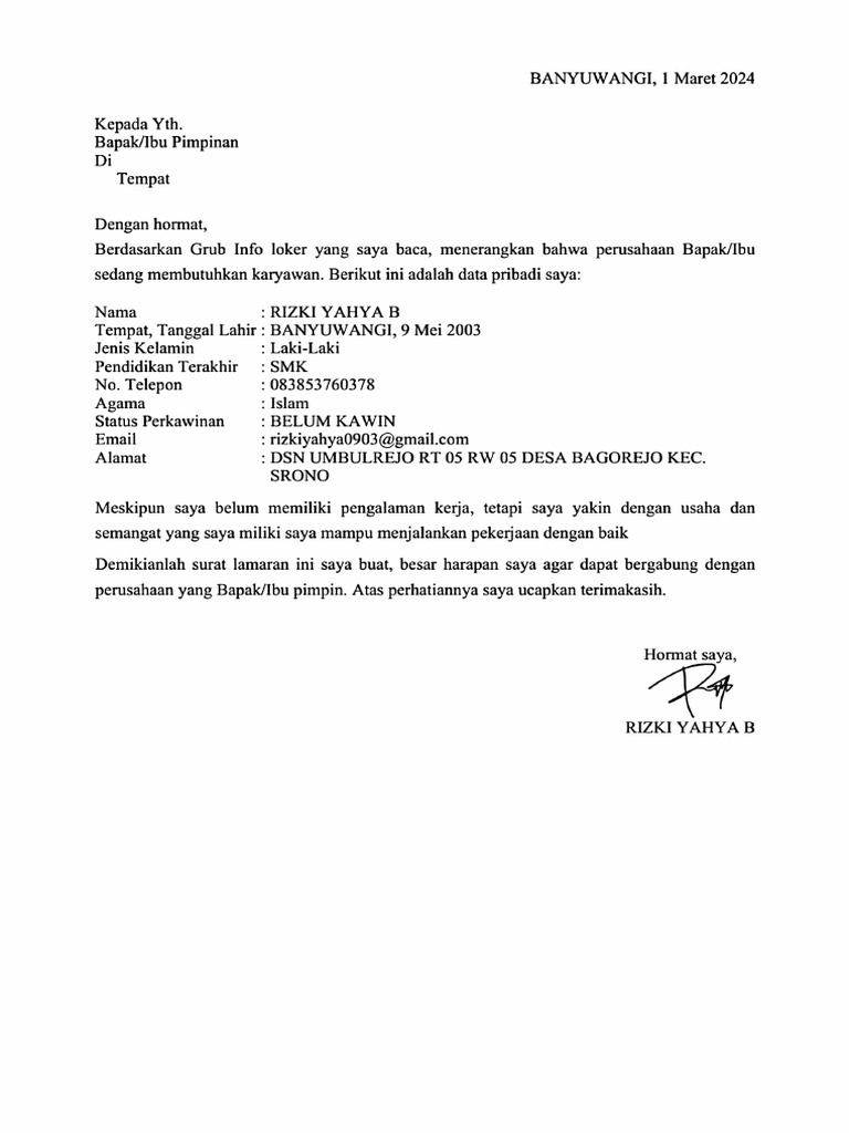 Rizki Yahya b1 | PDF