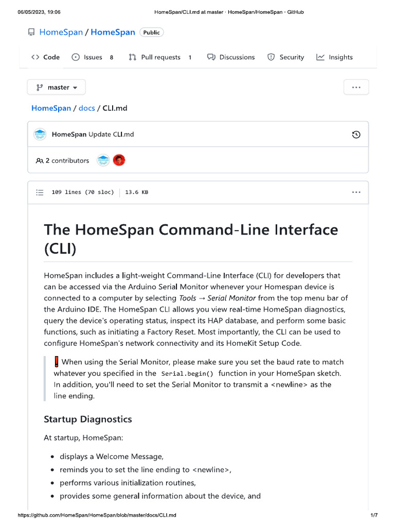 HomeSpan Interface | PDF