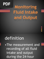 3 - Intake Output Chart | PDF