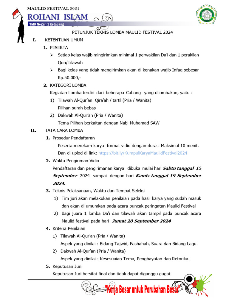 Juknis Lomba Fiq | PDF