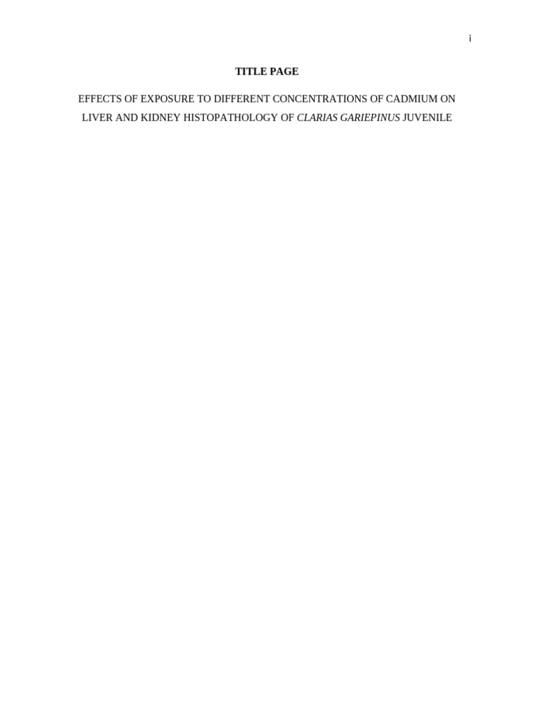 Project Preliminary Pages-Allison | PDF