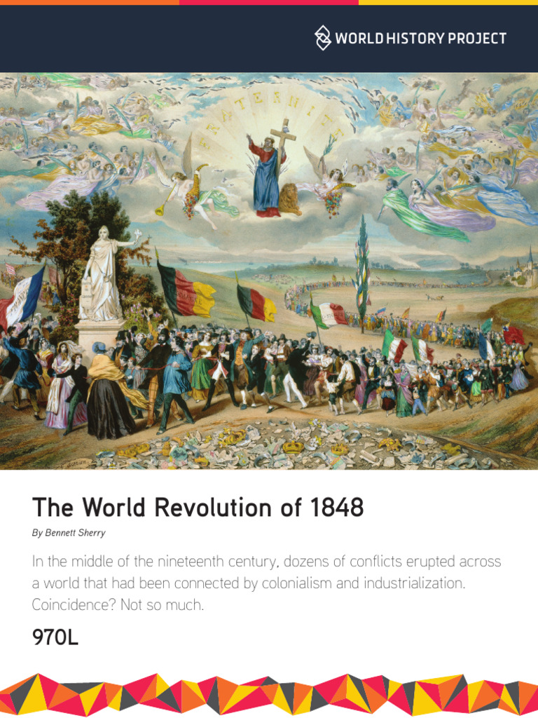 WHP-1200 4-3-5 Read - The World Revolution of 1848 - 970L | PDF | Qing ...