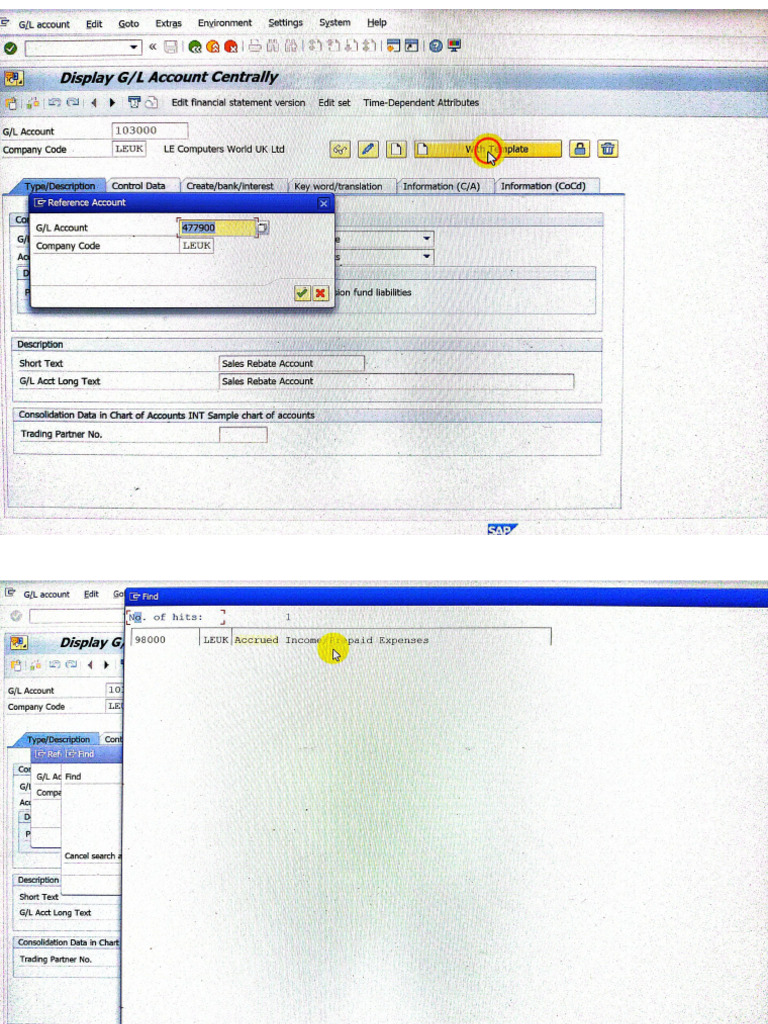 Rebate Part 2 - Sales Rebate Accruals General Ledger Account | PDF