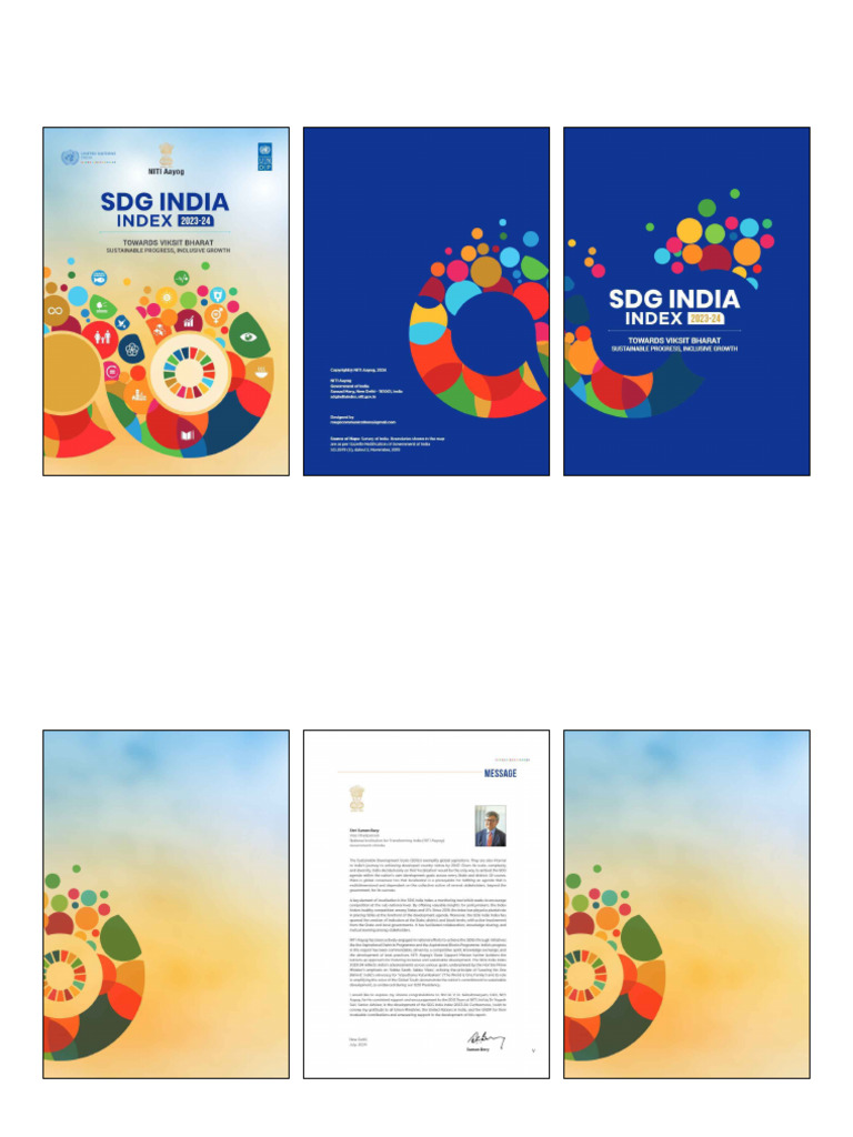Extracted Pages From SDG - India - Index - 2023-24 | PDF