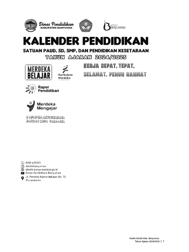 Isi Kaldik A4 New | PDF