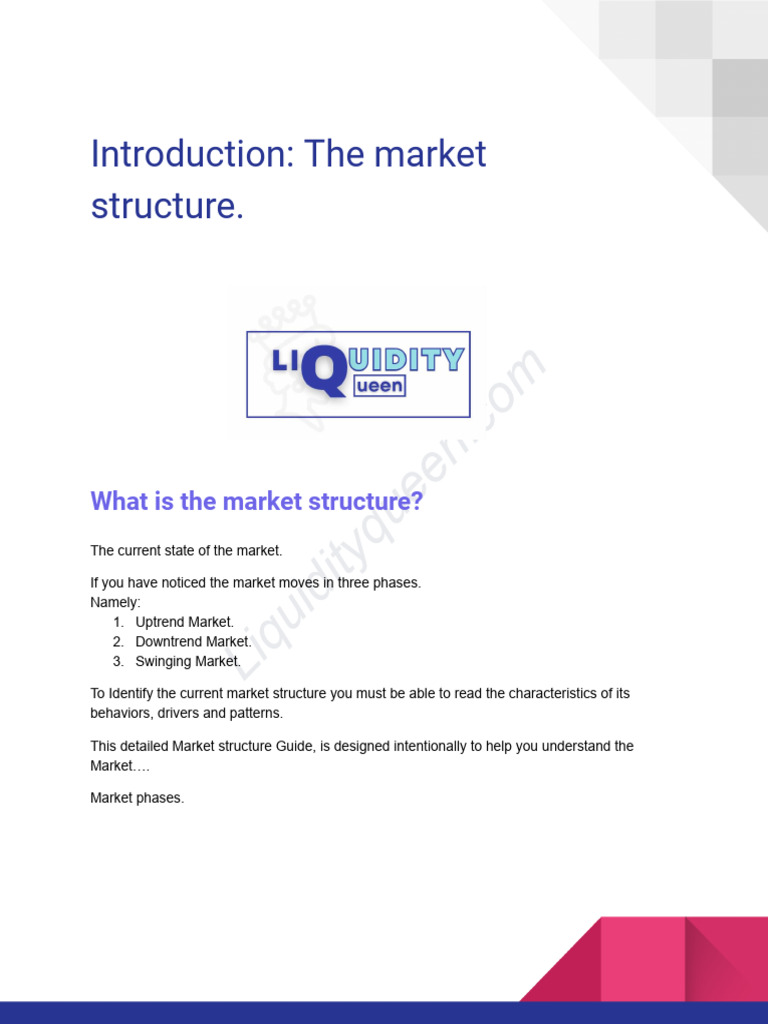 Market Structure | PDF
