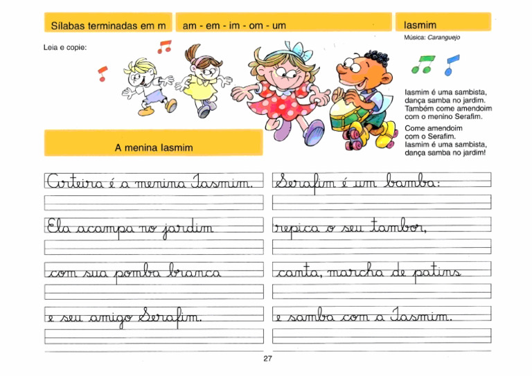 VTC 27 Silabas Com M Final 1 | PDF