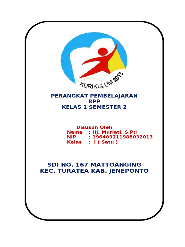 Cover RPP Klas Ii | PDF