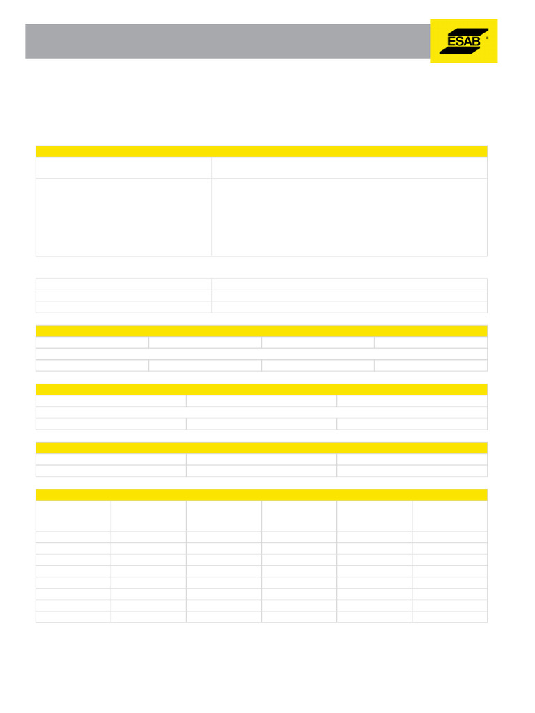 Mild Steel Stick Electrodes (Smaw) : Approvals Are Based On Factory Location. Please Contact ...