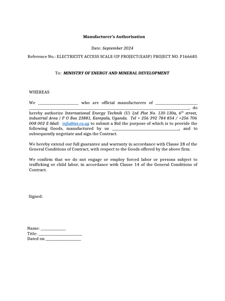 International MAF FORMAT | PDF