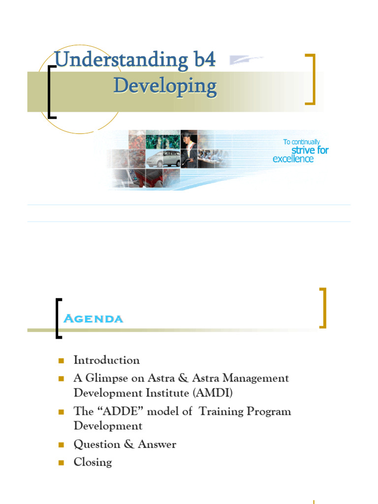 UNDERSTANDING B4 dEVELOPING | PDF