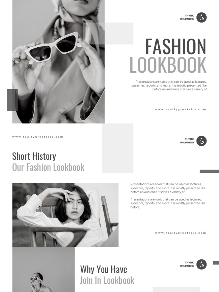 Fashion Lookbook Presentation | PDF