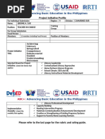 EDITABLE Reading Month TARP | PDF