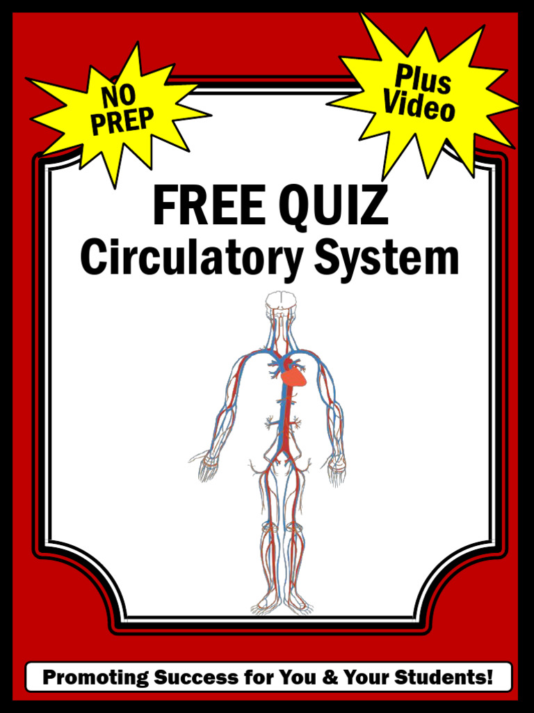 Free Circulatory System Quiz 2020 | PDF
