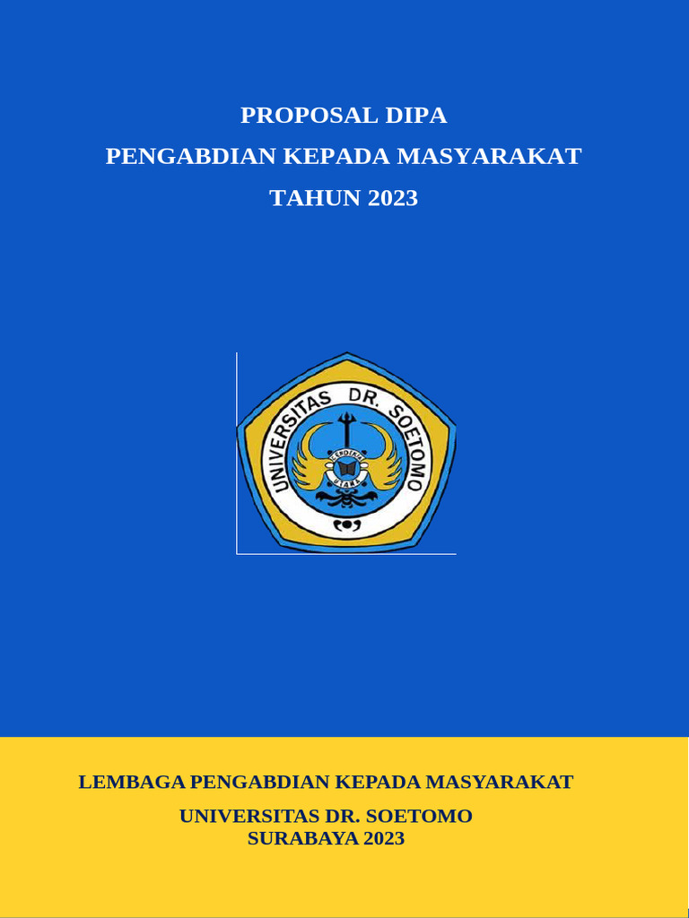 Proposal Dipa Unitomo 2023 PKM | PDF