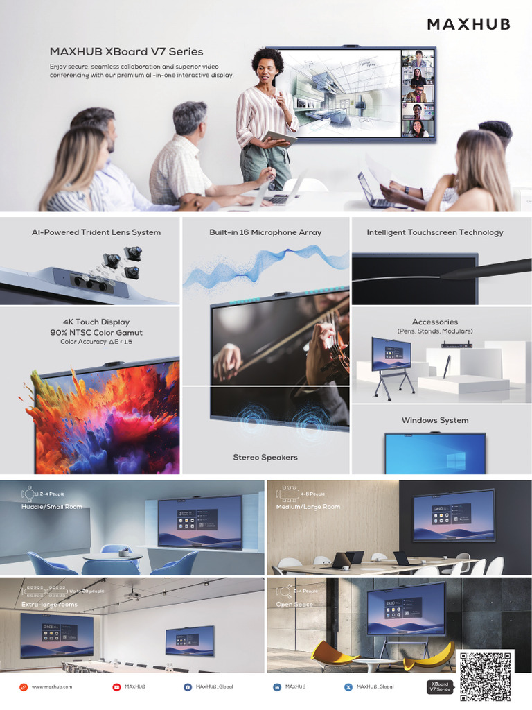 MAXHUB XBoard V7 Series 0609 v2 | PDF