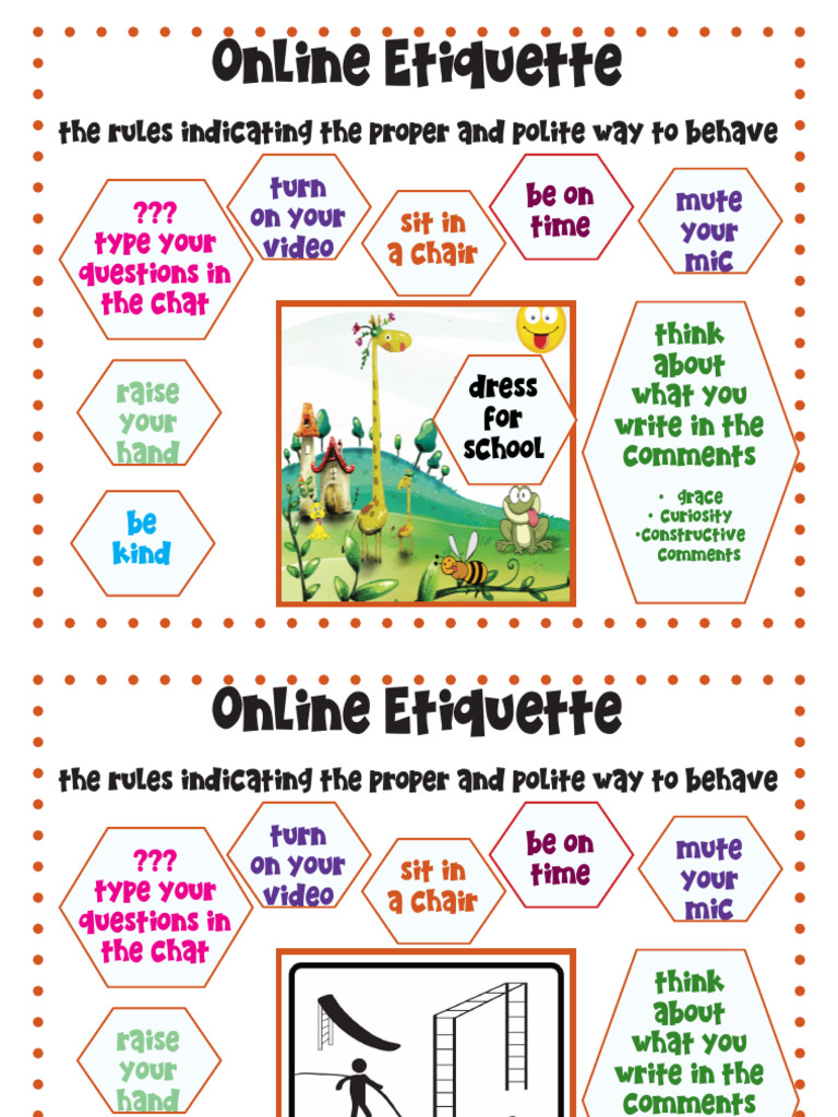 Online Etiquette | PDF