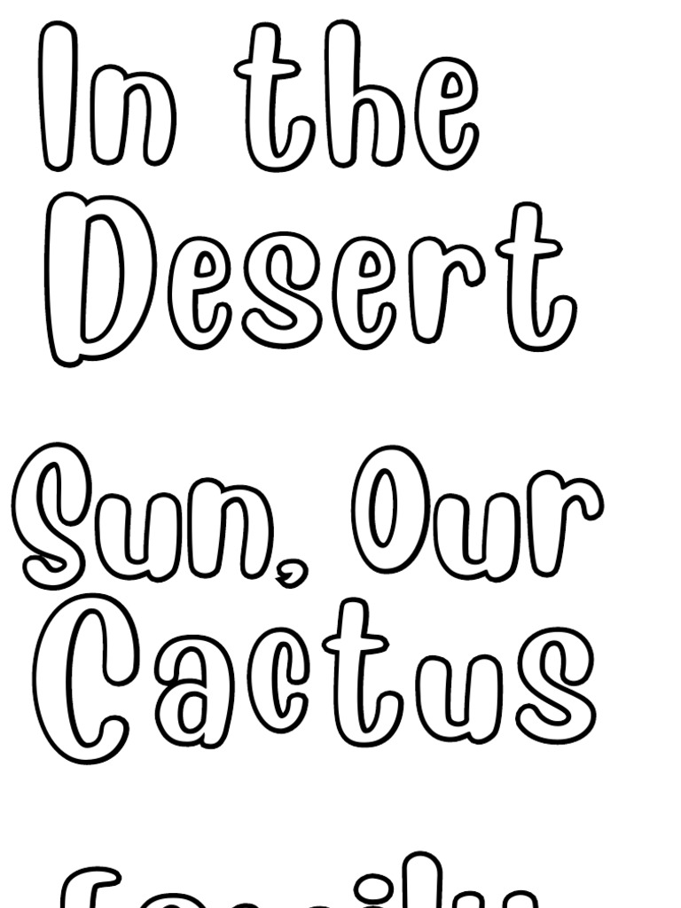 Desert Animals Cut An Paste Activity Worksheet | PDF
