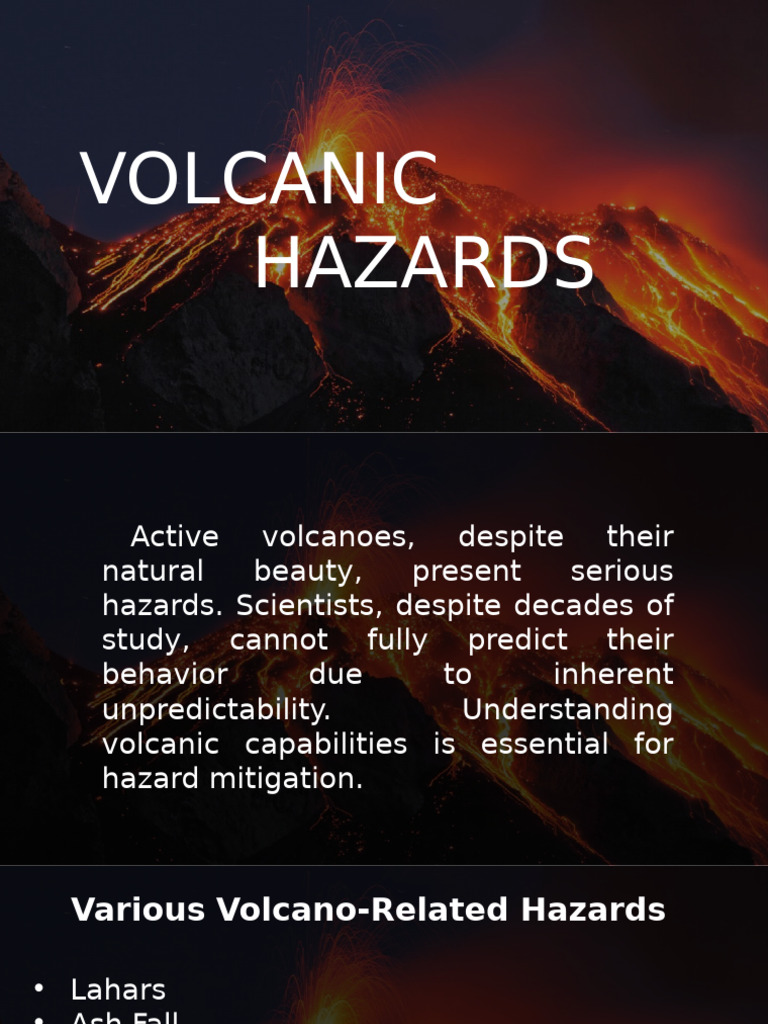 Volcanic Hazards | PDF