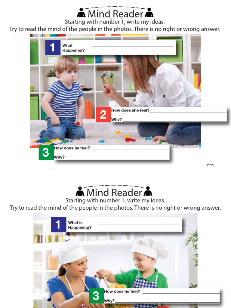 infiniteach-mindreader-worksheets | PDF