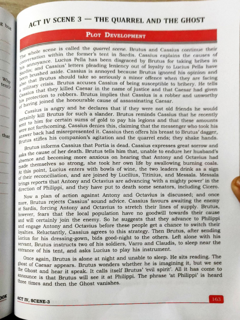 Julius Caesar Act 4 Scene 3 | PDF