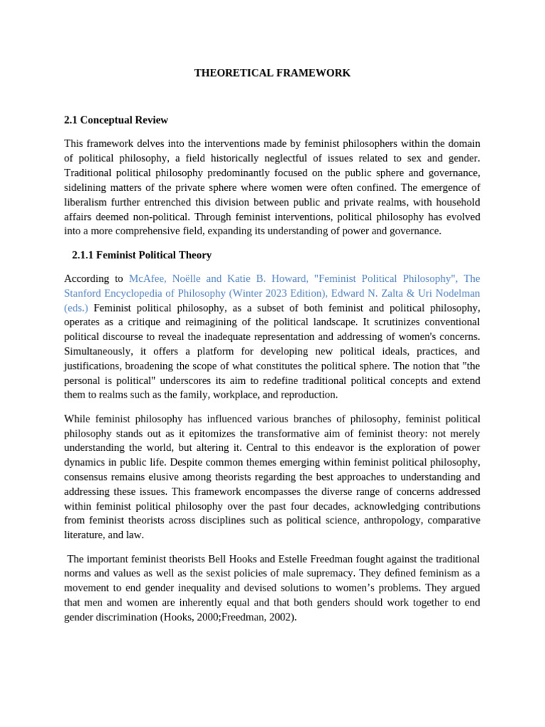 THEORETICAL-FRAMEWORK | PDF